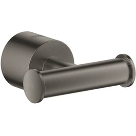 Grohe Atrio Handdoekhaak Dubbel Hard Graphite Geborsteld - Saniweb.nl