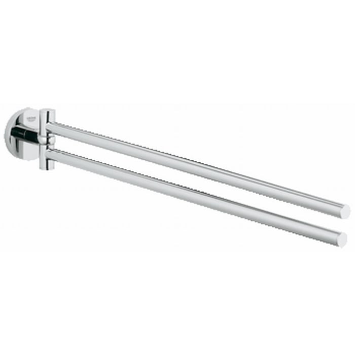 Grohe Essentials 2-lids handdoekhouder draaibaar 44.9 cm. Chroom ...
