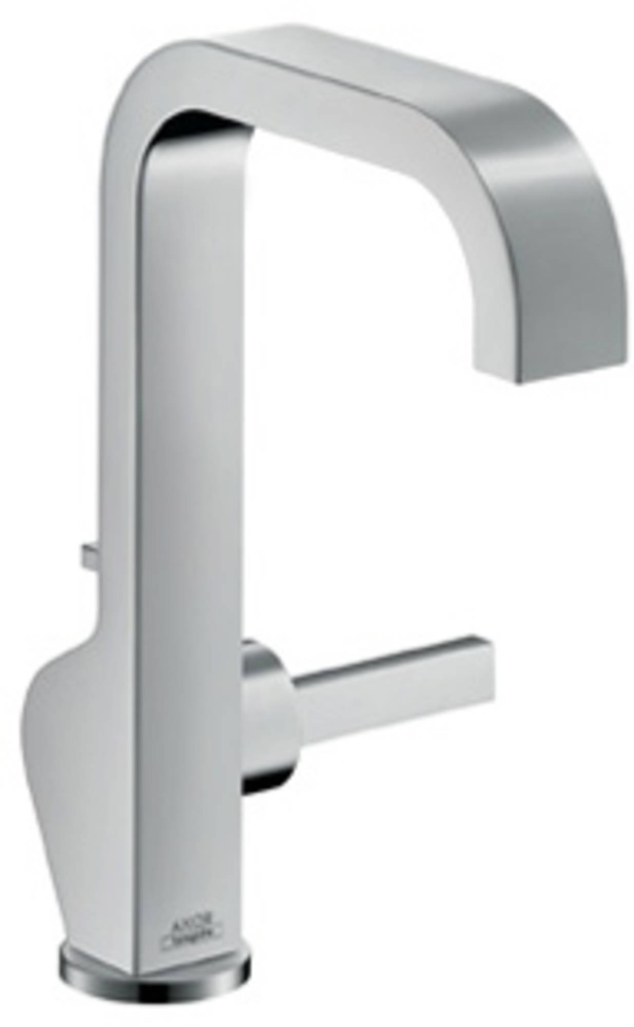 Hansgrohe Axor Citterio wastafelkraan met hoge uitloop met rechte greep ...