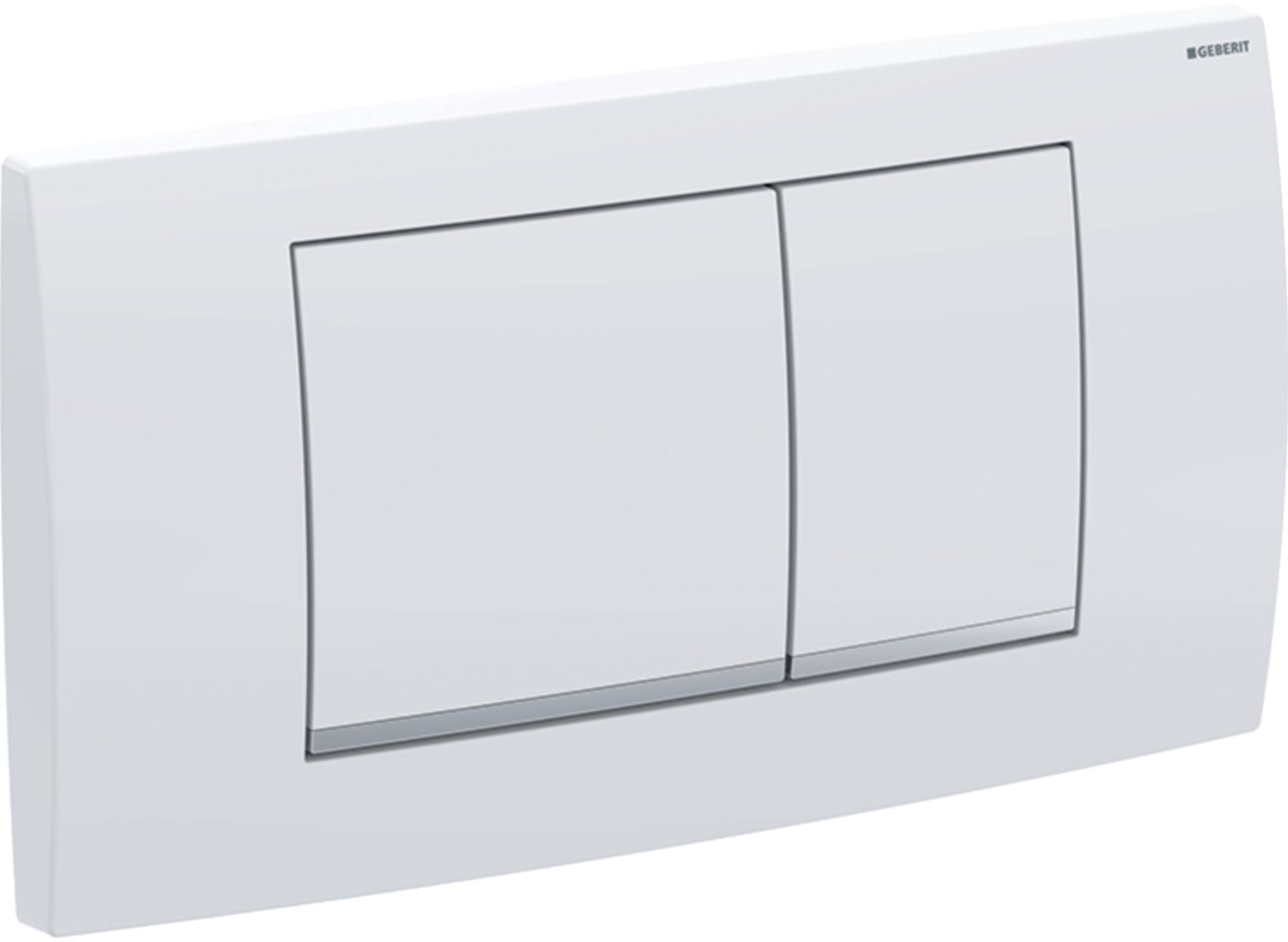 Geberit Twinline 30 bedieningspaneel chroom/mat-chroom/chroom voor ...