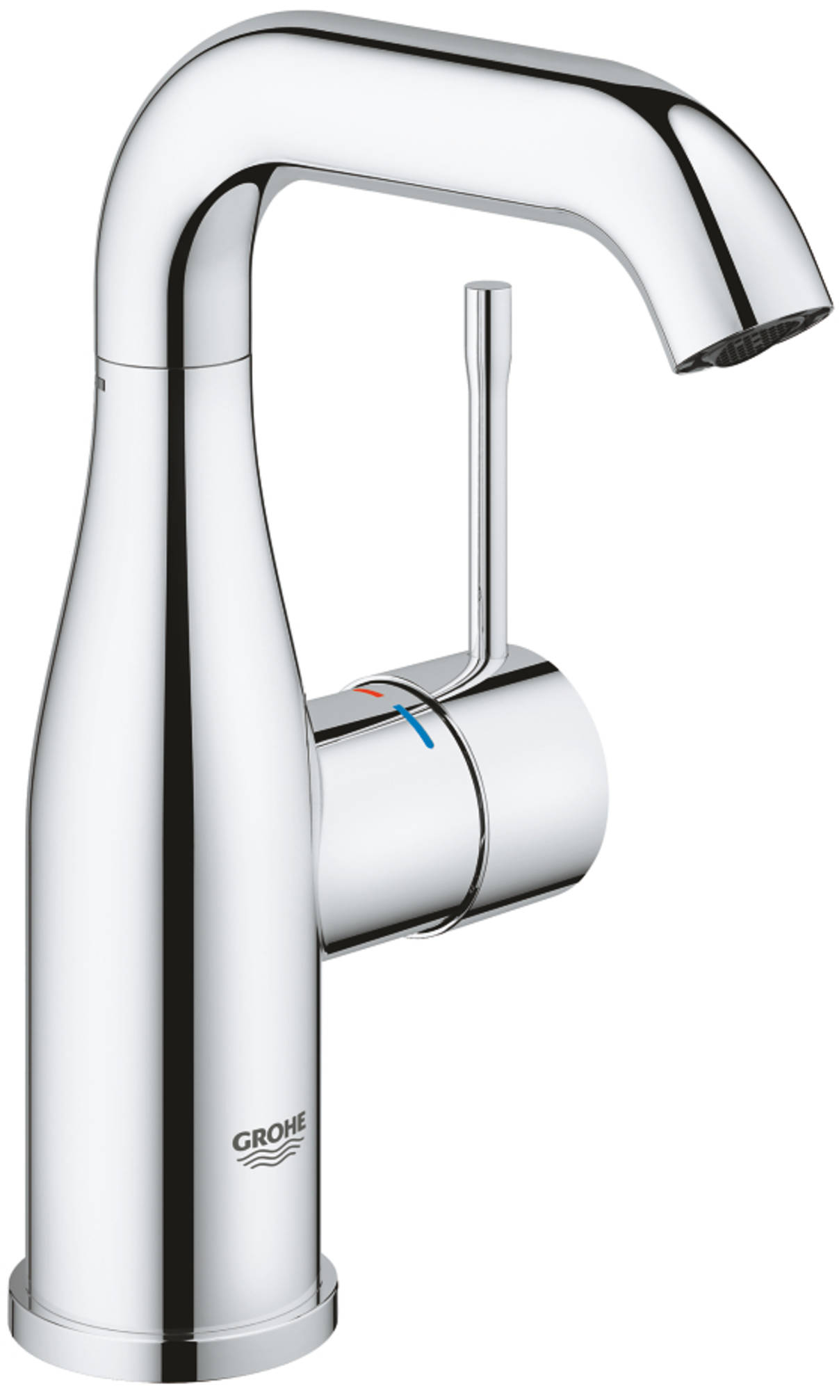 Grohe Essence M-Size Wastafelmengkraan Push-Open Chroom - Saniweb.nl