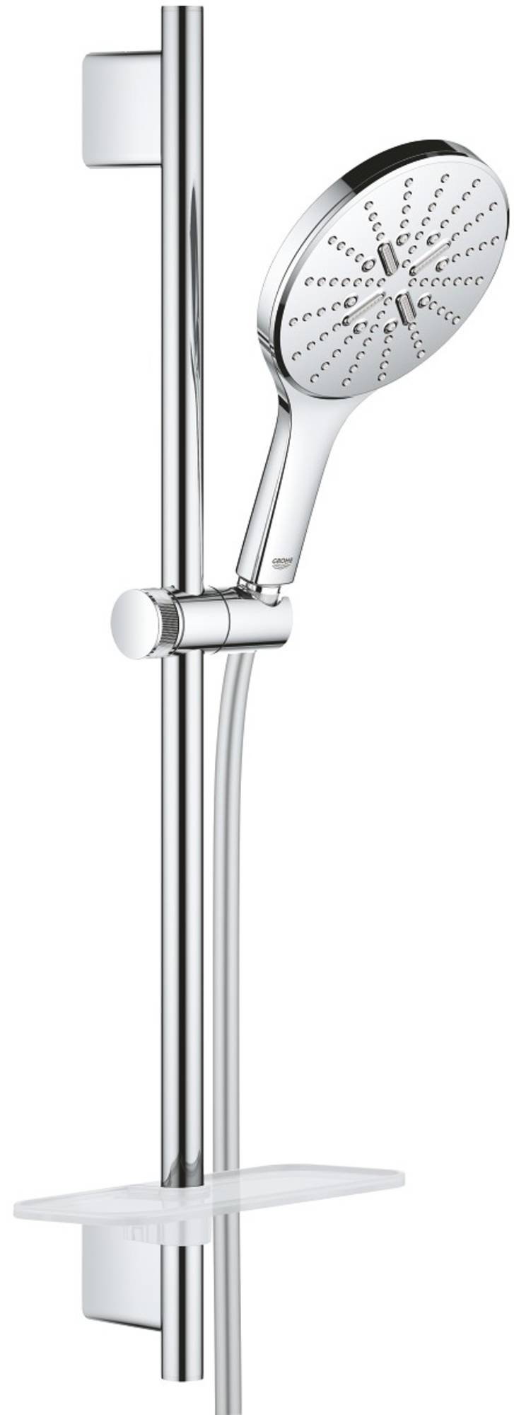 Grohe Rainshower Smartactive 150 Glijstangset Chroom - Saniweb.nl