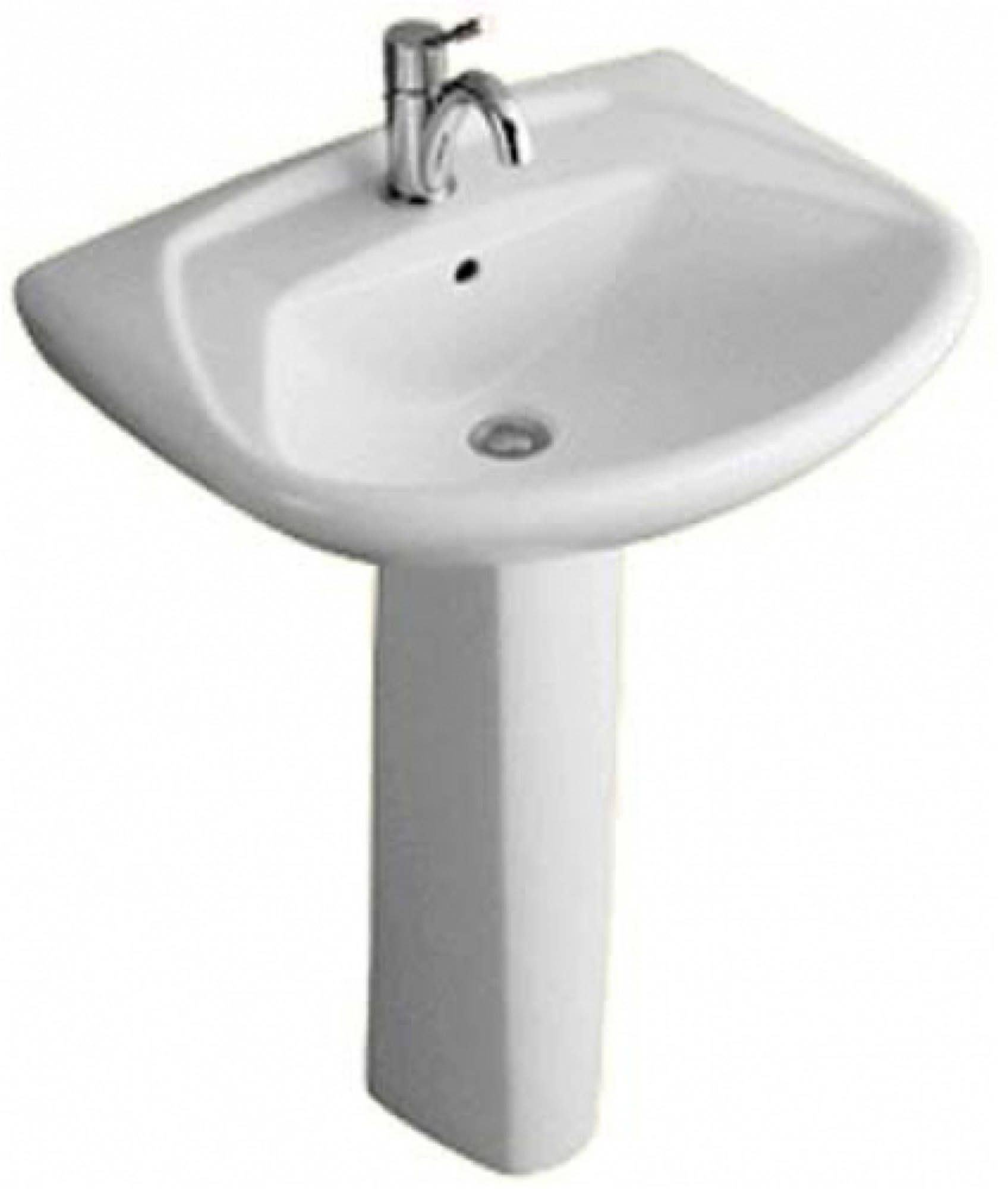 Villeroy & Boch O.Novo wastafelzuil Wit Alpin - Saniweb.nl